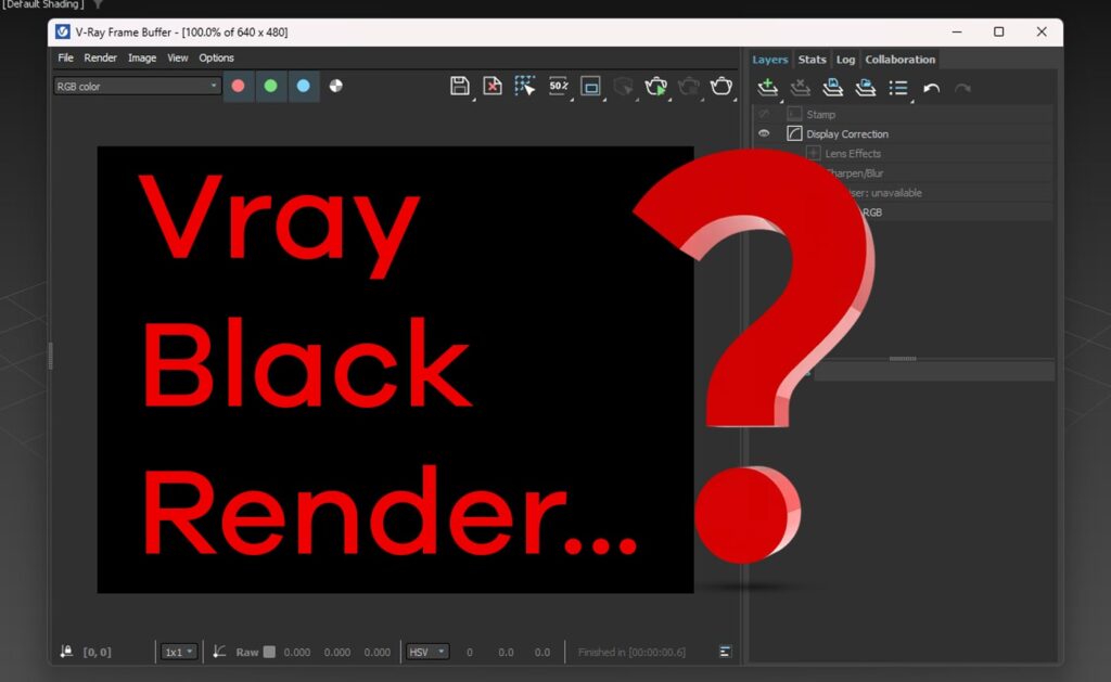 How To Solve the Black Render In Vray: A Step-by-Step Guide – ZKAcademy